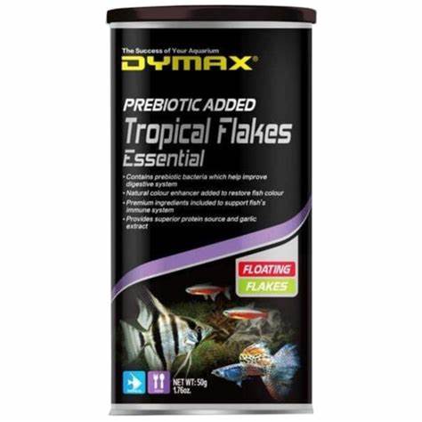 Dymax Tropical Flakes Essential 50g | Lifestyle Aquarium & Reptiles